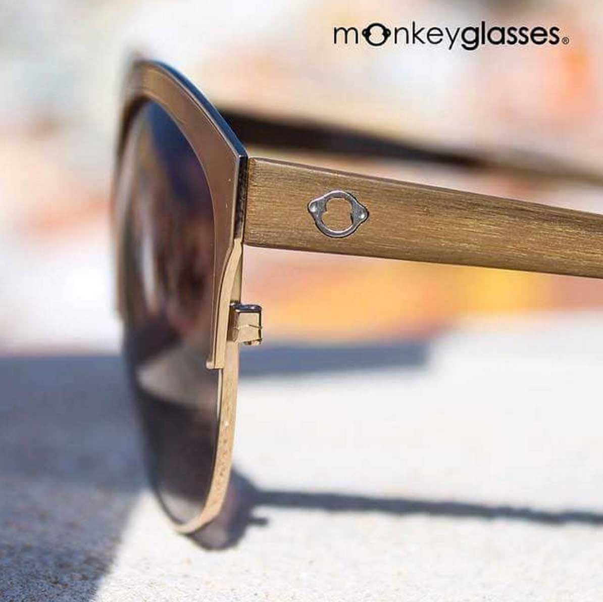 Get the sustainable MonkeyGlasses and support the Orangutans! - WonderWood